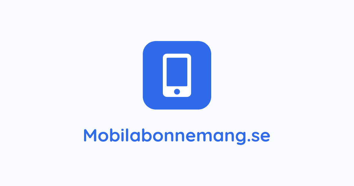 Hallon mobilabonnemang » Jämför priser och erbjudanden